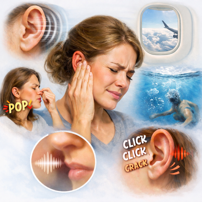 Blocked Ear That Won’t Clear? Why Your Ears Won’t Pop (and What to Do)